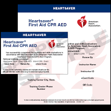 Heartsaver CPR AED First Aid – EMS Training, LLC | American Heart ...