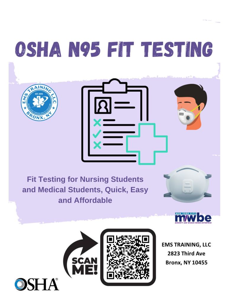 OSHA N95 Fit Testing – EMS Training, LLC | American Heart Association ...